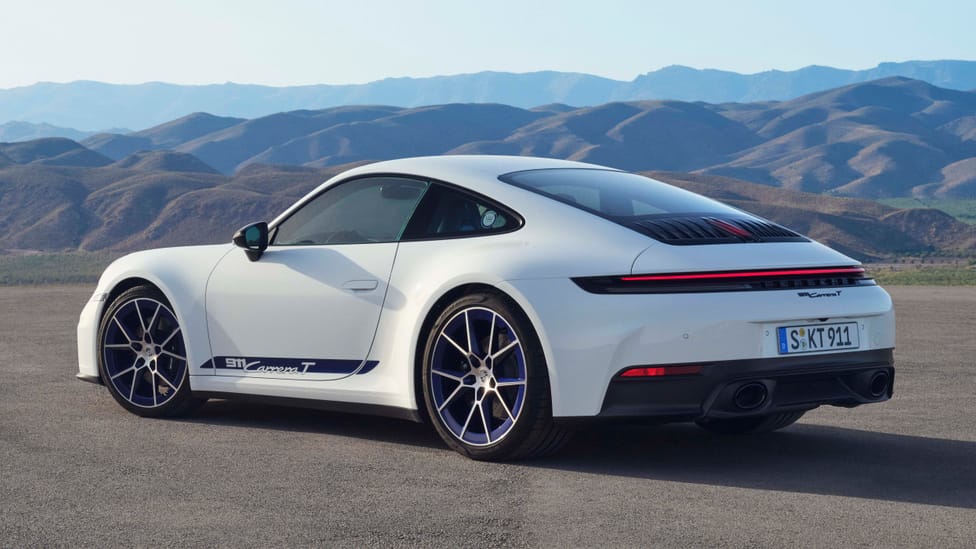 The new Porsche 911 Carrera T is a lighter, manual-only rear-drive ...