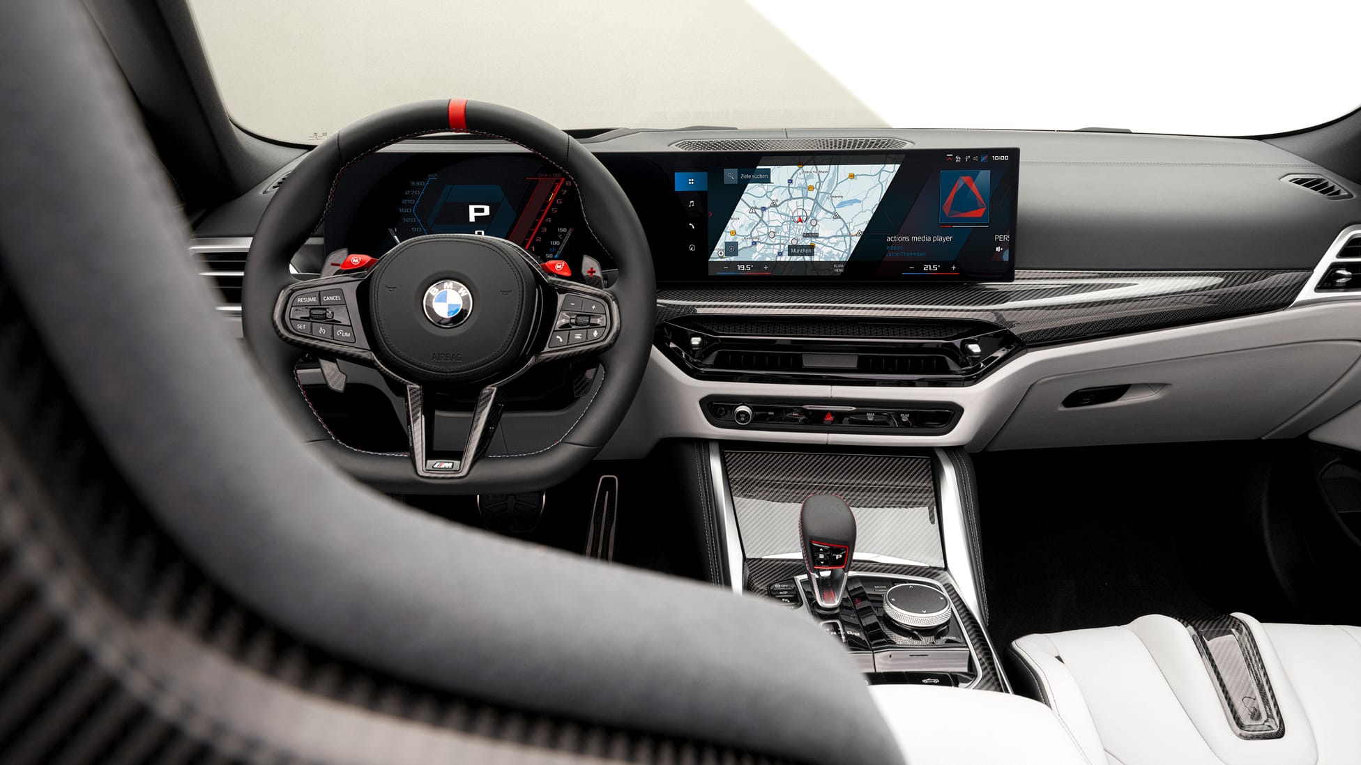 BMW M4 Competition Interior Layout & Technology | Top Gear
