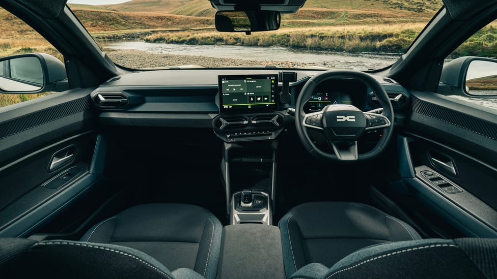 Dacia Duster Interior Layout & Technology | Top Gear
