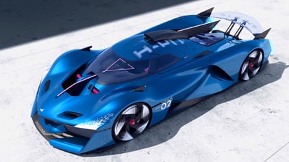 Alpine Alpenglow: how does its 740bhp hydrogen V6 actually work? | Top Gear