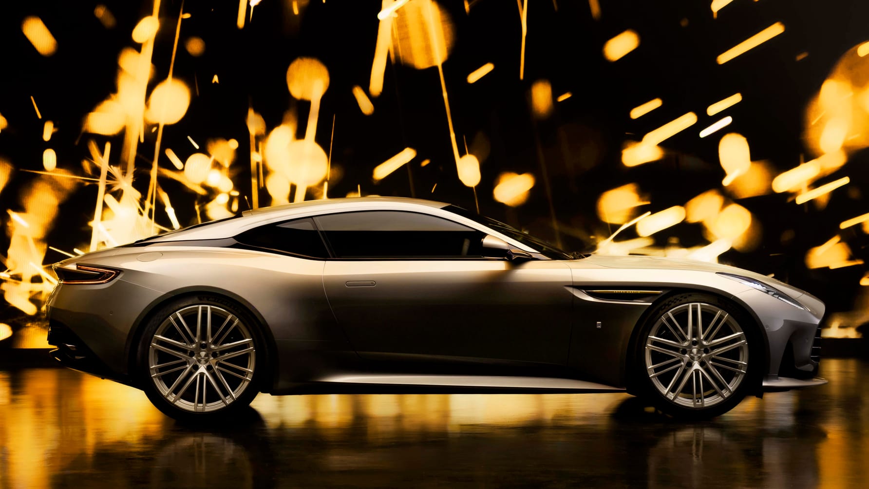 The Aston Martin DB12 Goldfinger celebrates 60 years of… what’s that ...