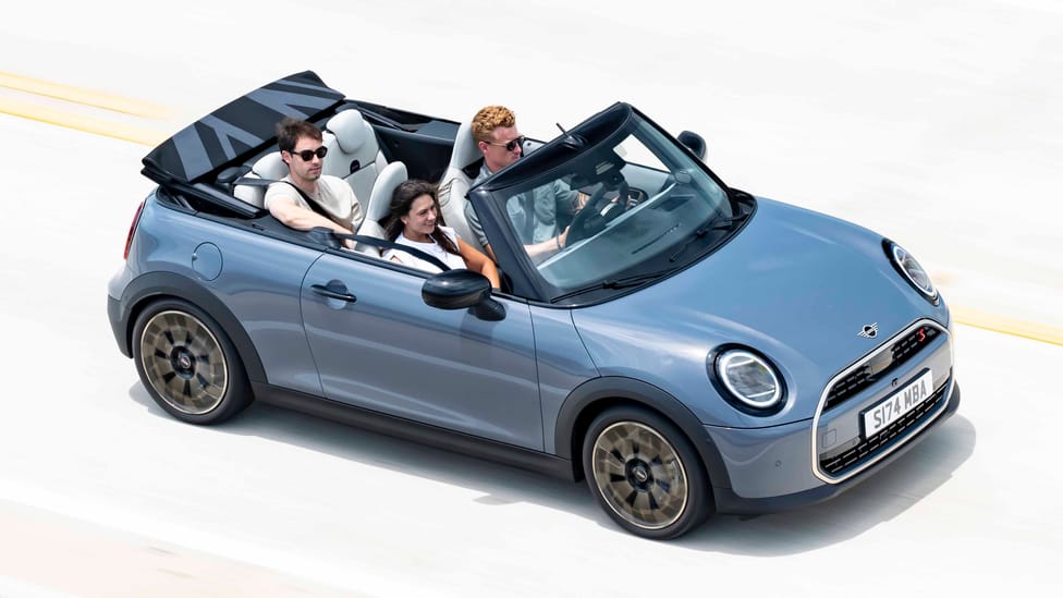 Why hello! It’s the new Mini Cooper Convertible, yours from £26,200 ...