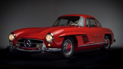 The final Mercedes 300 SL Gullwing ever built is a $3.5m red supercar ...