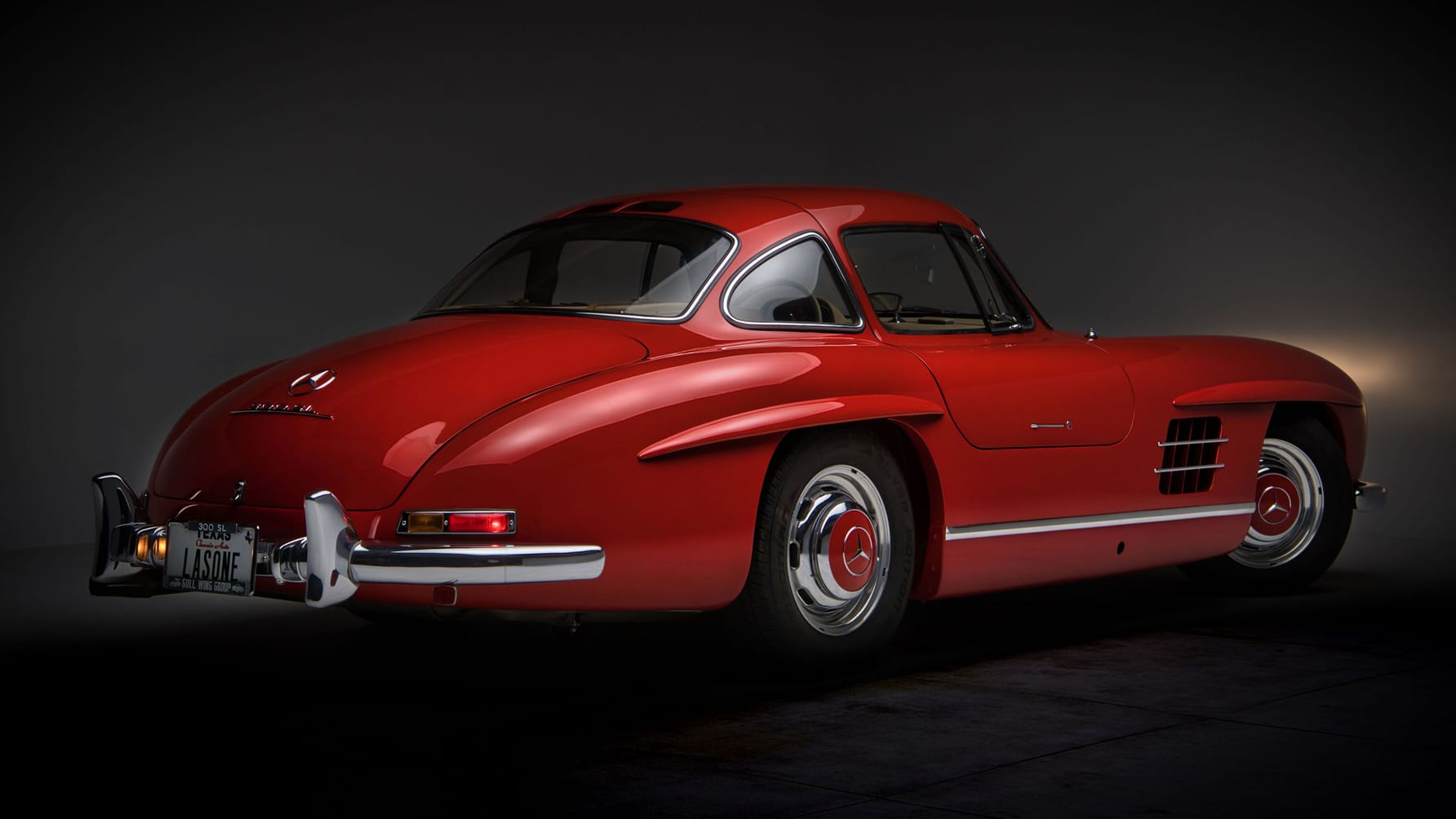 The final Mercedes 300 SL Gullwing ever built is a $3.5m red supercar ...