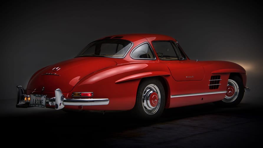 The final Mercedes 300 SL Gullwing ever built is a $3.5m red supercar ...