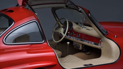 The final Mercedes 300 SL Gullwing ever built is a $3.5m red supercar ...