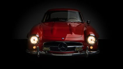The final Mercedes 300 SL Gullwing ever built is a $3.5m red supercar ...