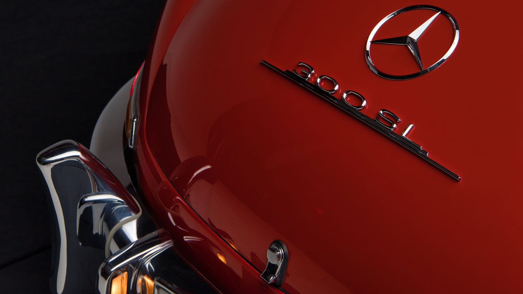 The final Mercedes 300 SL Gullwing ever built is a $3.5m red supercar ...