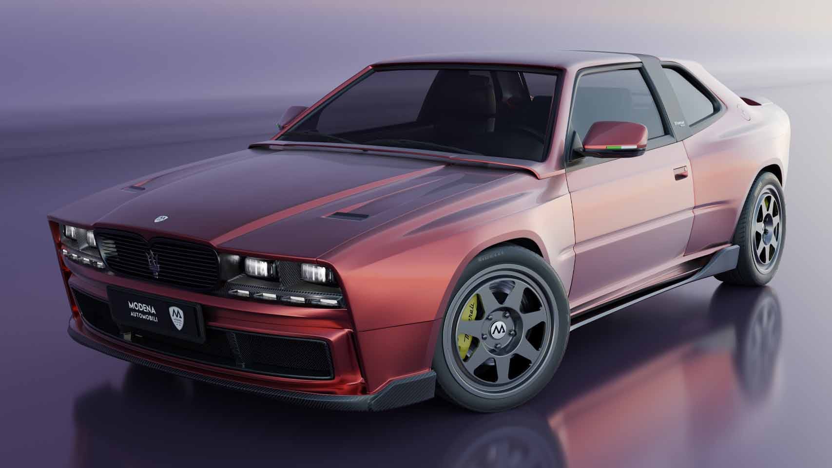 The Project MA-01 is a 507bhp Maserati Shamal with *all* the retrofuturistic cues | Top Gear
