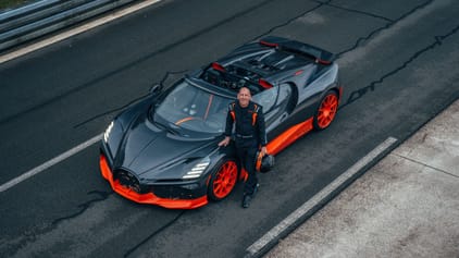 Bugatti has smashed the open-roof road car record with a 282mph top ...