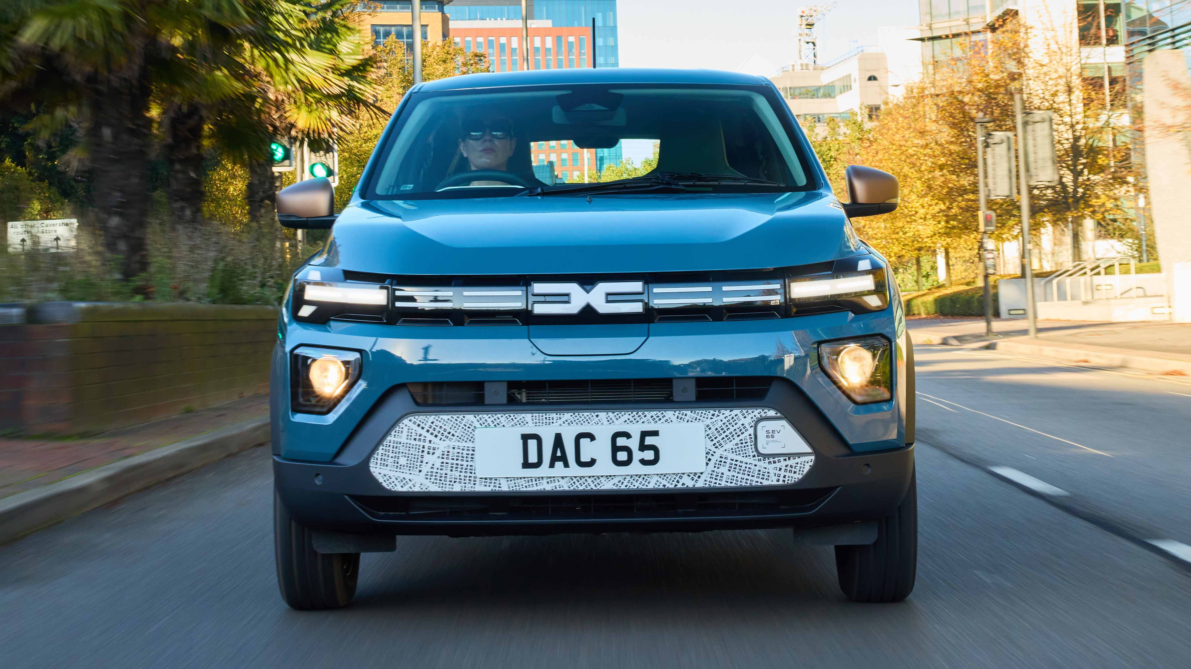 Dacia Spring Interior Layout & Technology | Top Gear