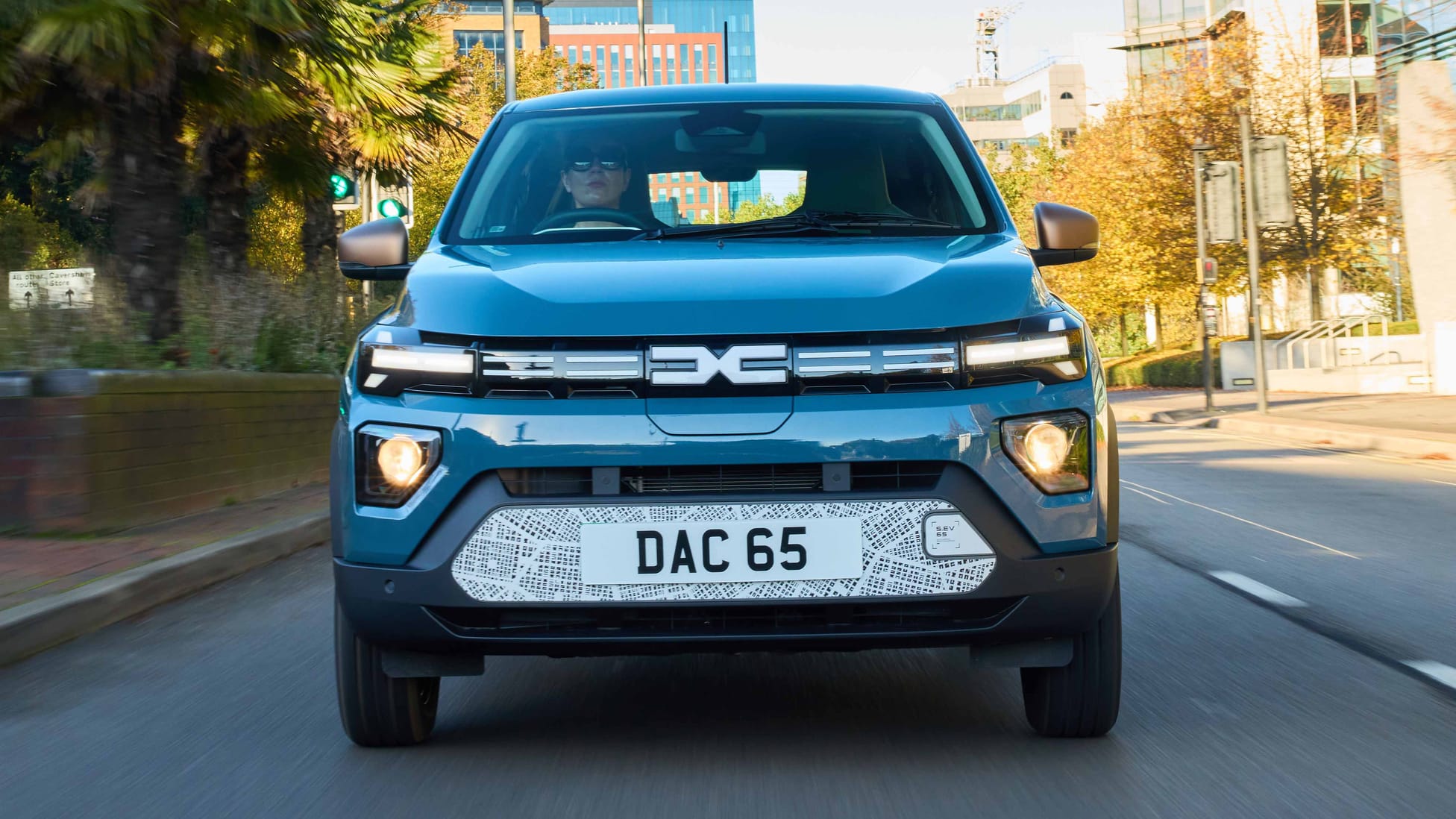 Dacia Spring Interior Layout & Technology | Top Gear