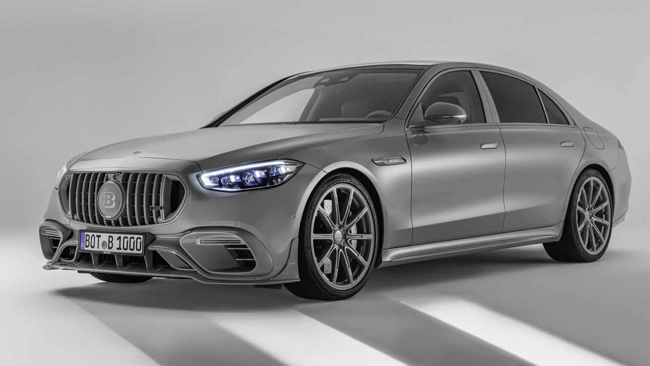 The Brabus ‘1000 All Grey’ is a 986bhp S-Class that gets to 62mph in 3 ...