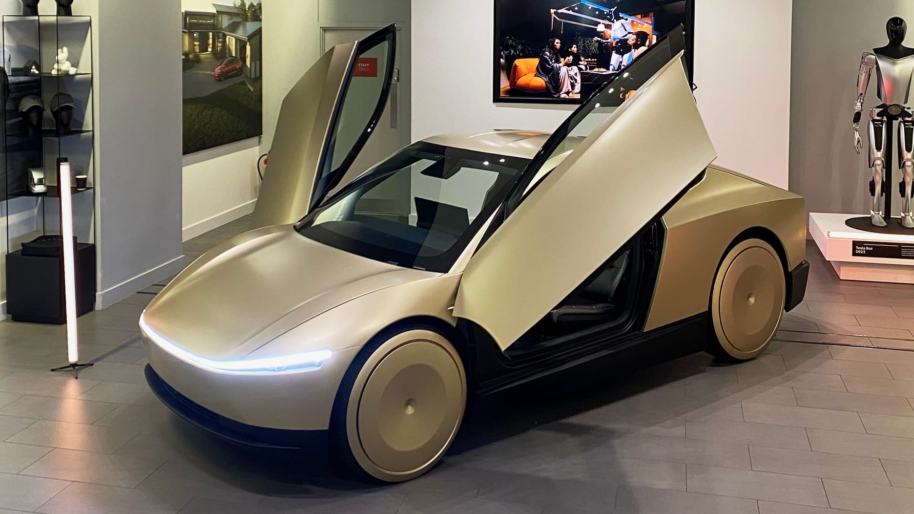 The Tesla Cybercab is on tour in Europe, and we’ve seen the future ...
