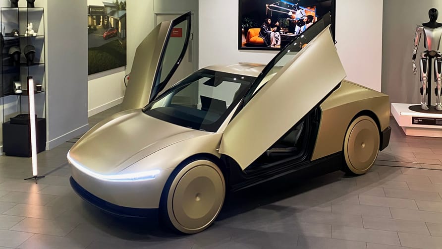The Tesla Cybercab is on tour in Europe, and we’ve seen the future ...