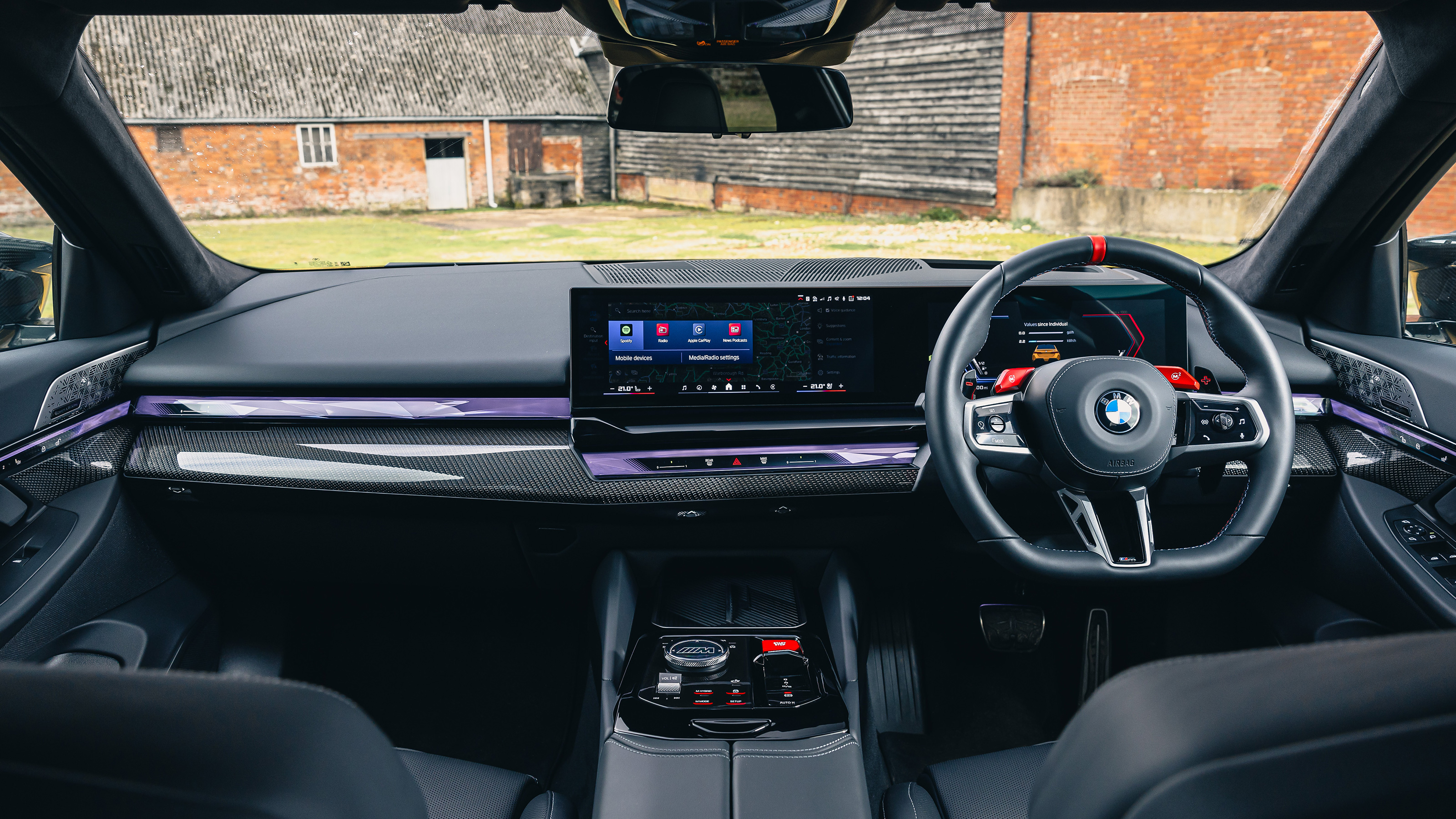 Bmw M5 Interior Traseiro