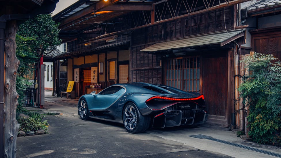 The Bugatti Tourbillon has been on tour to Japan, and here are the pics ...