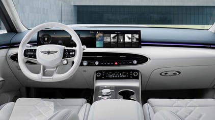 The Genesis GV70 Electrified has gained a posher face and 27in OLED ...