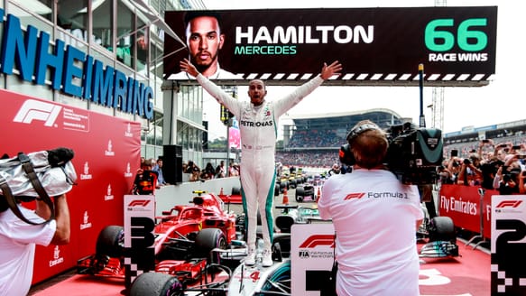 Top Gear’s Top 9: Lewis Hamilton Mercedes wins | Top Gear