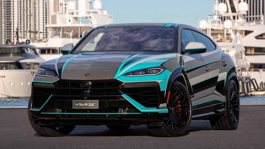 Here’s a one-off Lamborghini Urus inspired by Miami | Top Gear