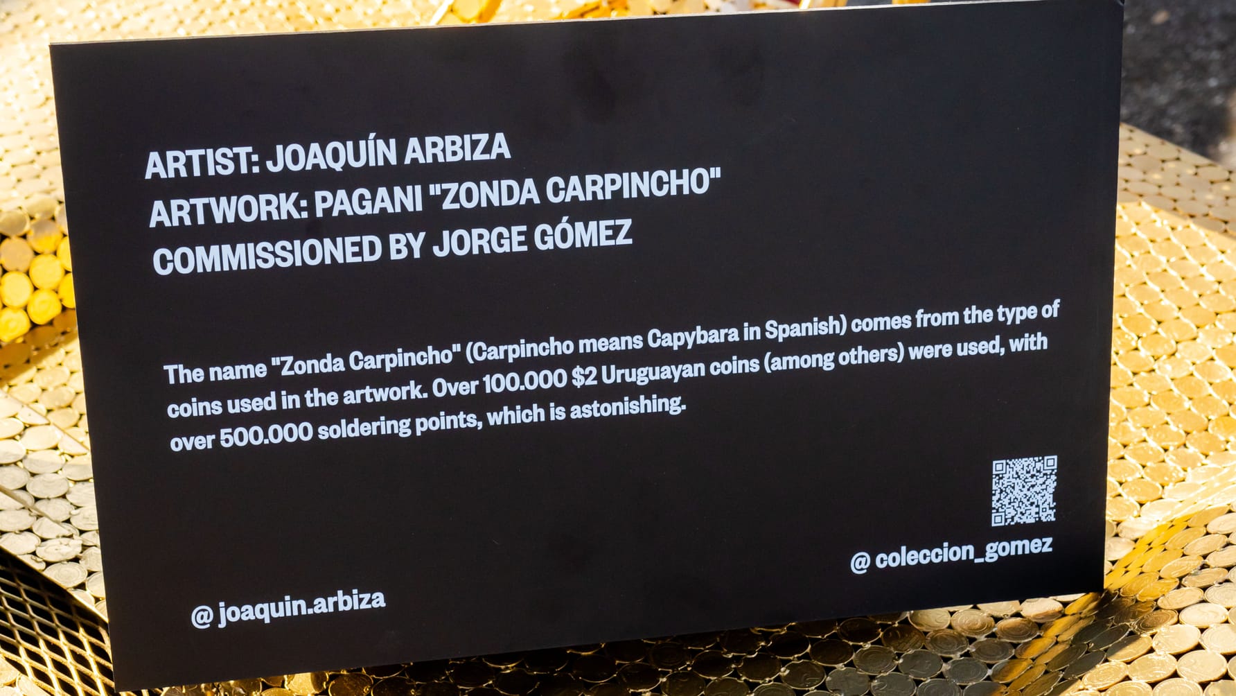 This Pagani Zonda art car is made from 100,000 coins… and features ...