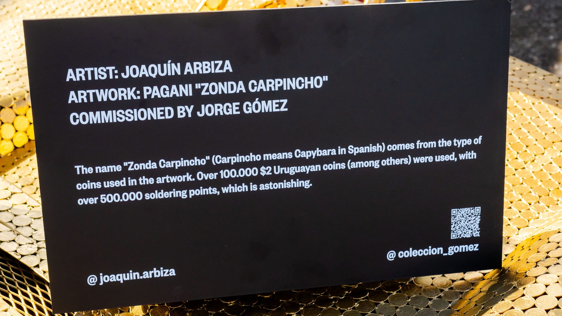 This Pagani Zonda art car is made from 100,000 coins… and features ...