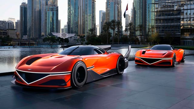 The Genesis GMR-001 Le Mans car's V8 will be two 4cyl WRC engines ...