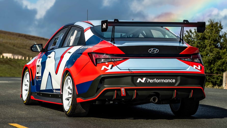 Hyundai is taking this 315bhp Elantra Evo touring car… touring car ...