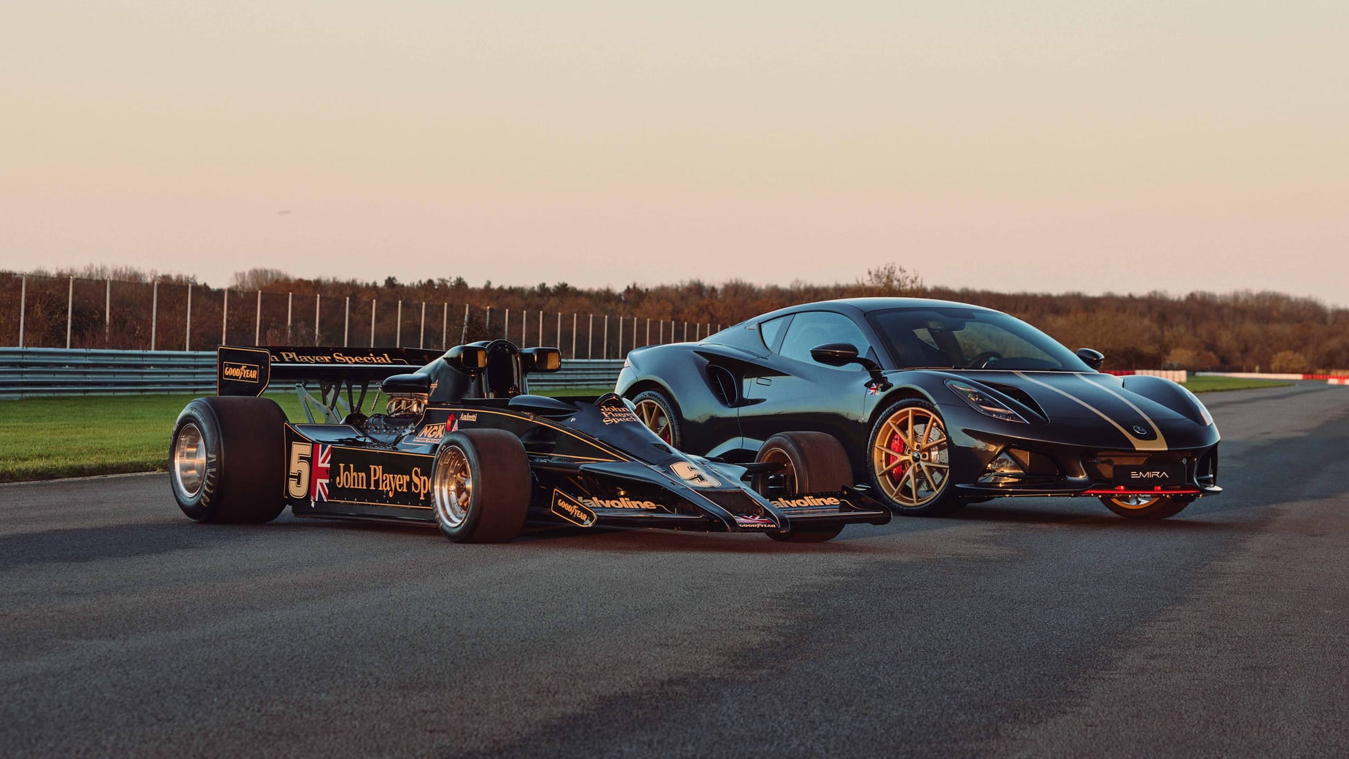 Lotus is releasing five special edition Emiras based on vintage Formula ...