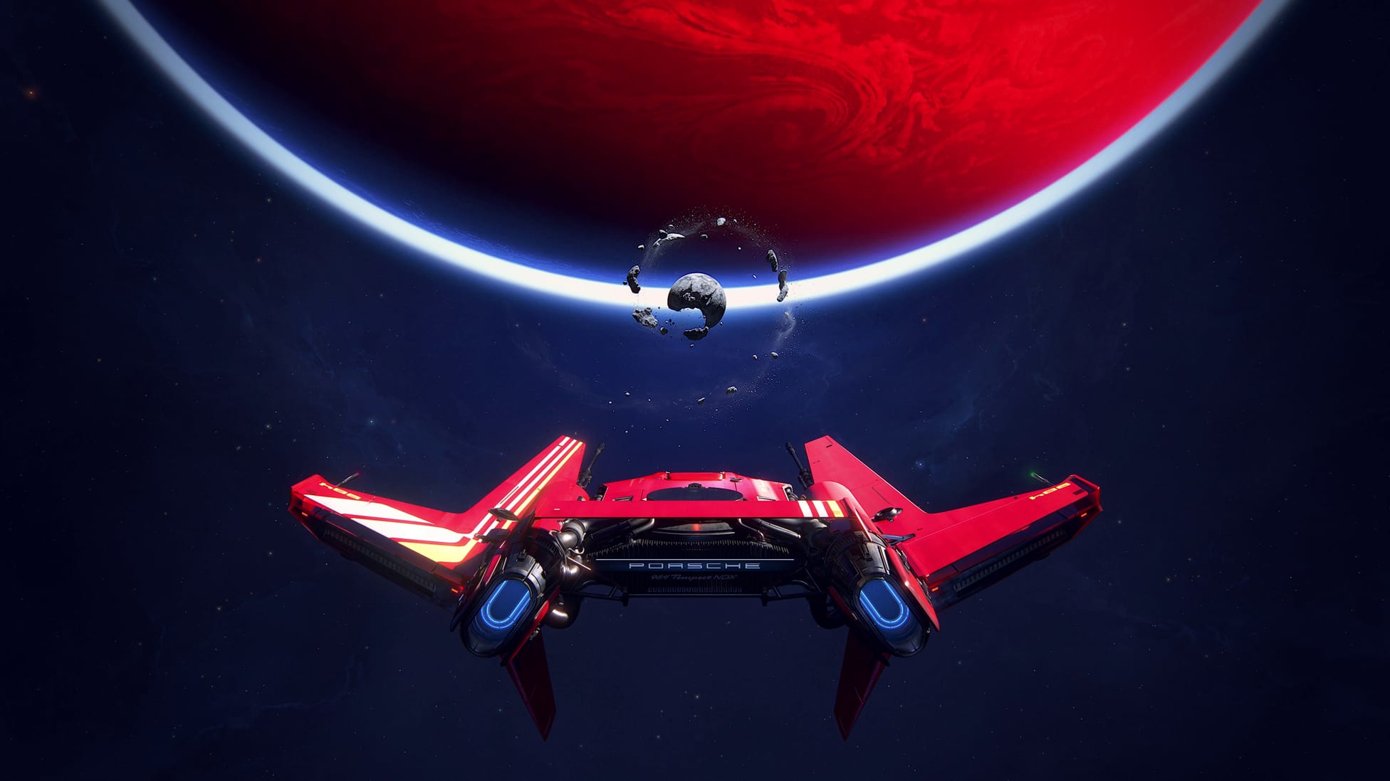 Check out the new Porsche spaceship in Intergalactic: The Heretic ...