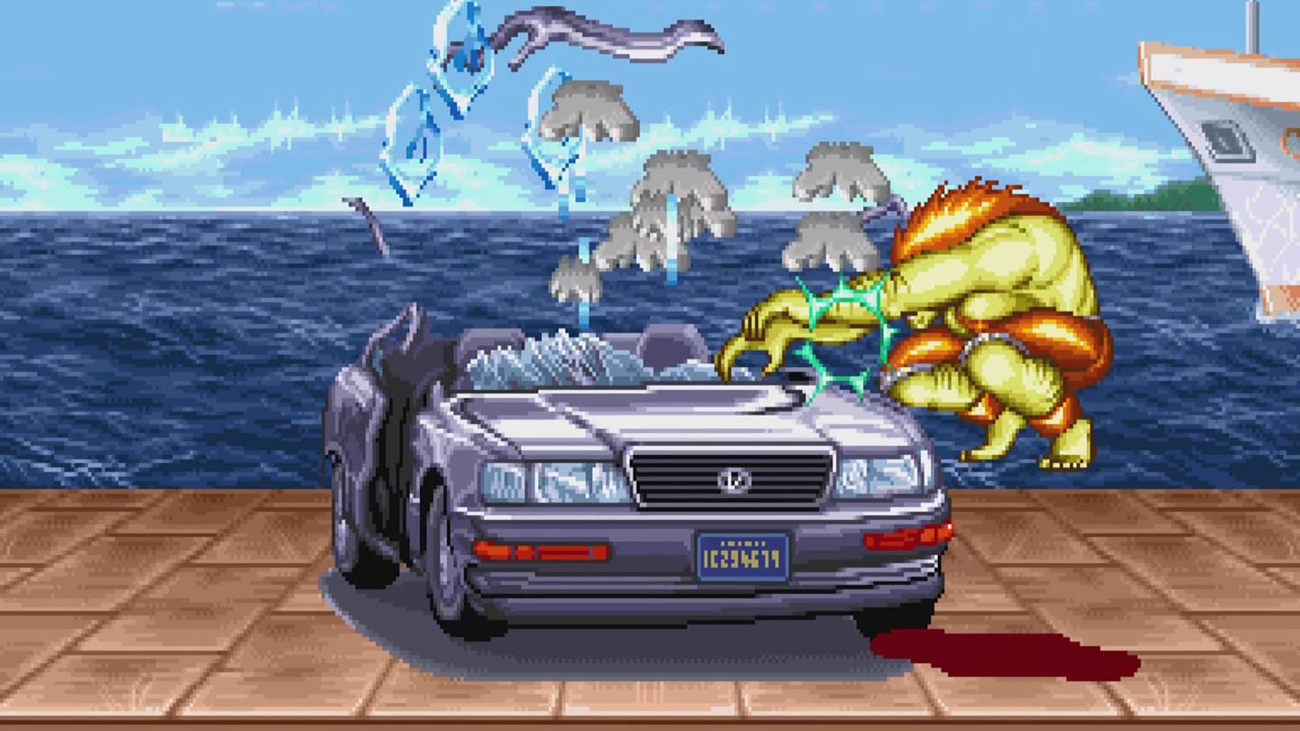 Smashed Lexus LS400 in Streetfighter II passes 23rd consecutive MOT ...