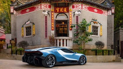 The Bugatti Tourbillon has been holidaying in China, and it looks most ...