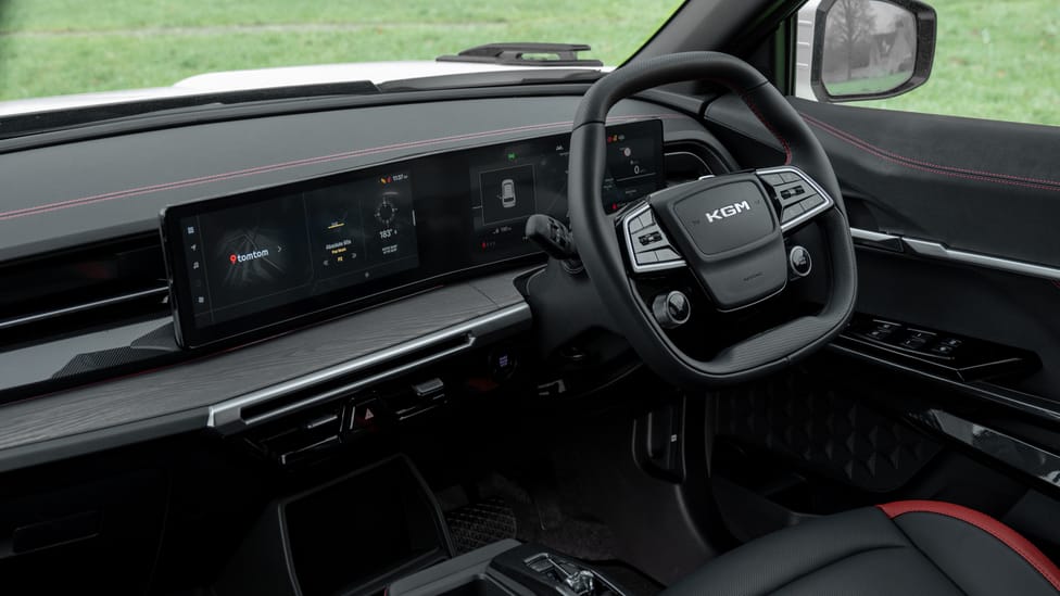 KGM Actyon Interior Layout & Technology | Top Gear