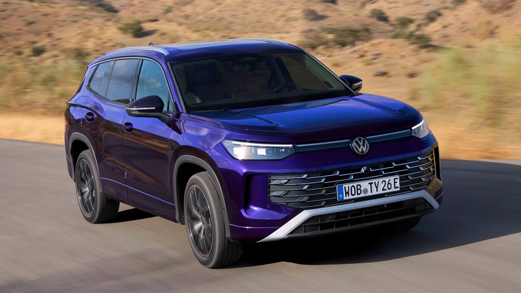 The new seven-seat Volkswagen Tayron will cost from £39,850 in the UK ...