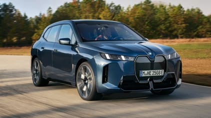 The facelifted BMW iX now gets a light-up kidney grille and up to ...