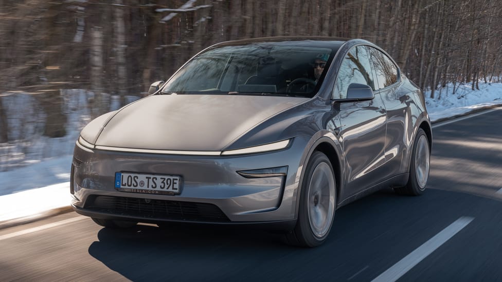 Tesla Model Y Driving, Engines & Performance | Top Gear