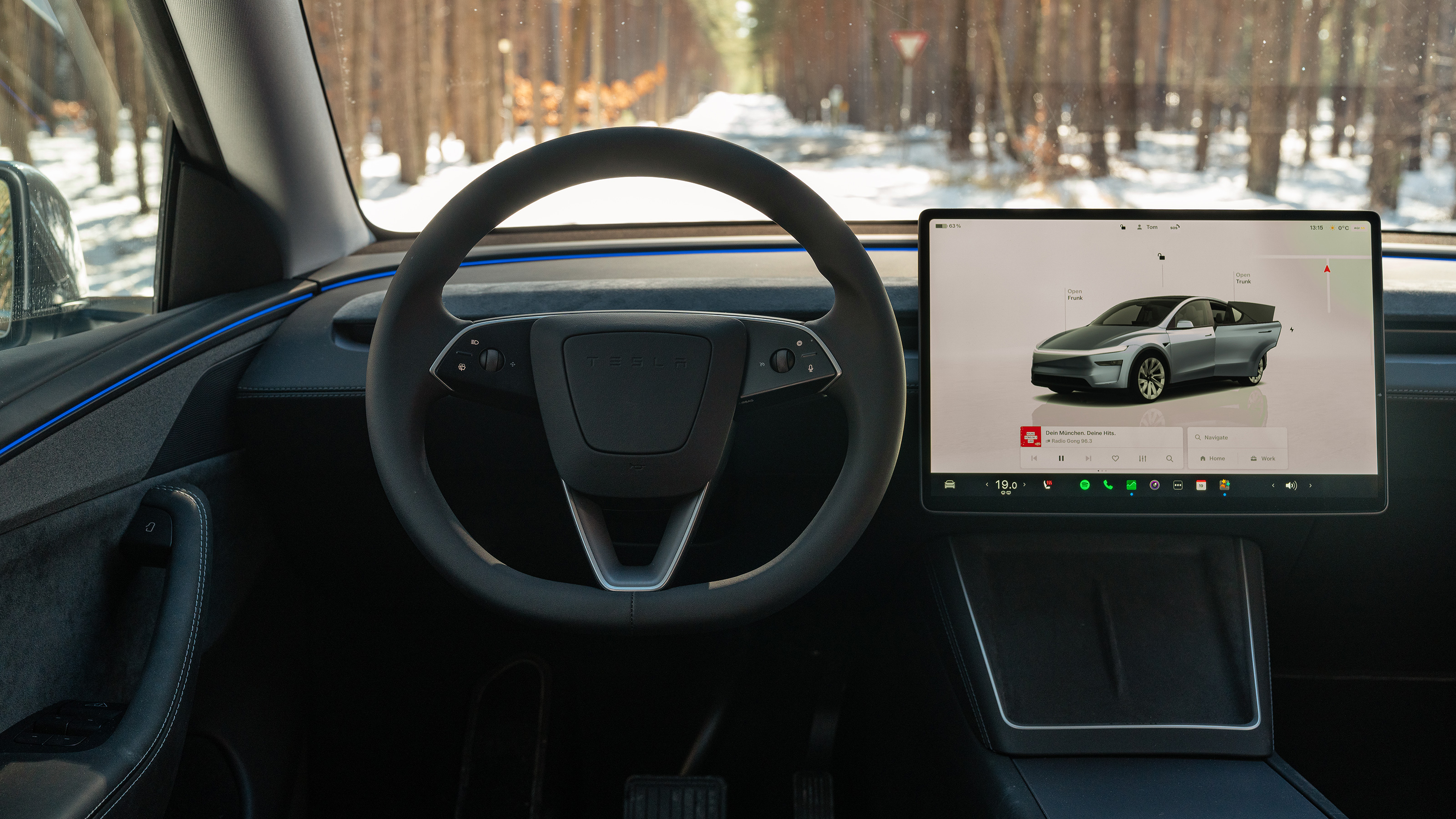 Tesla Interior Diagram