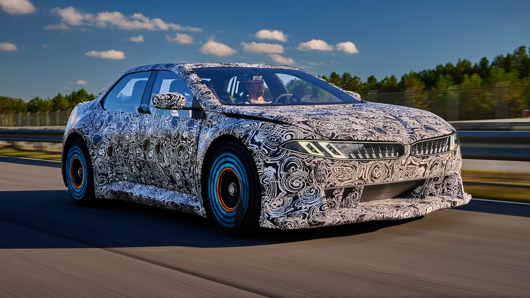 You’ve GOT to see this: meet BMW’s unhinged electric test rig… | Top Gear