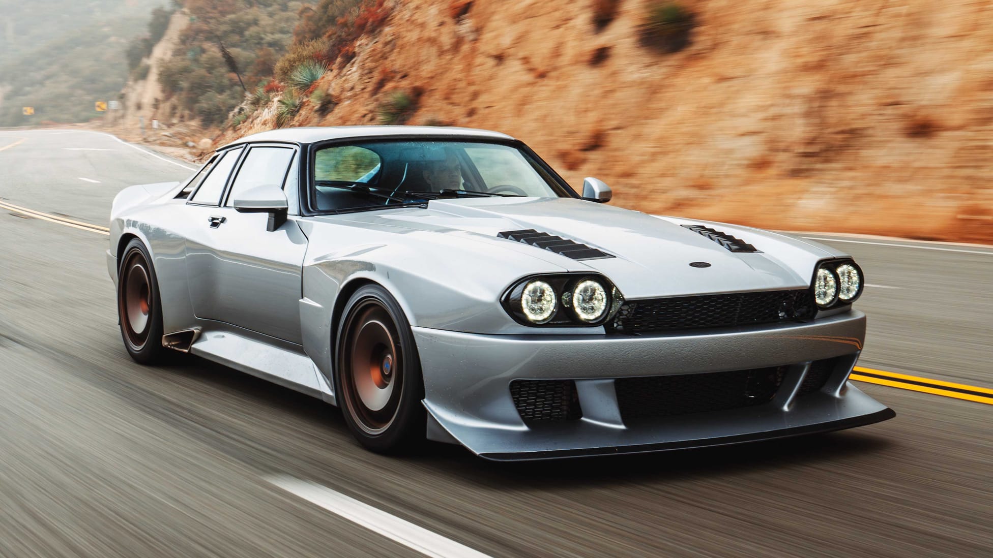 Top cat: flat out in the fire-breathing TWR Supercat | Top Gear