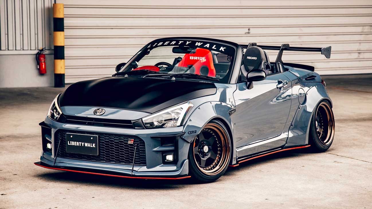 Liberty Walk’s modified Copen GR Sport could be the ultimate MX-5 ...