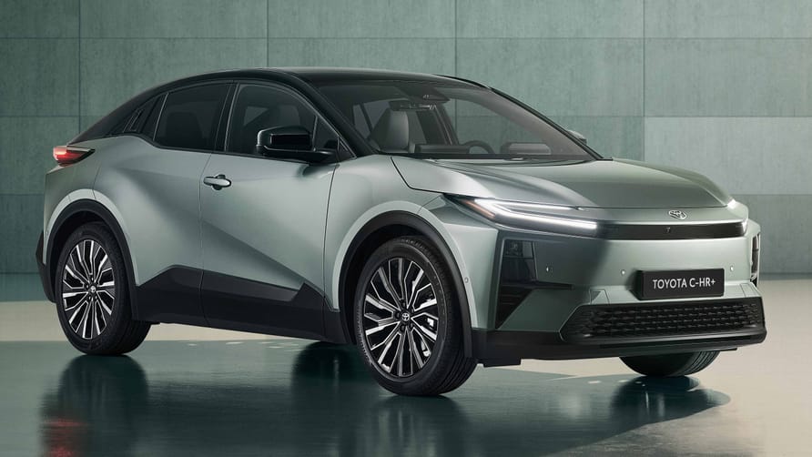 This is Toyota’s most powerful non-GR car: the 338bhp CH-R+ EV | Top Gear