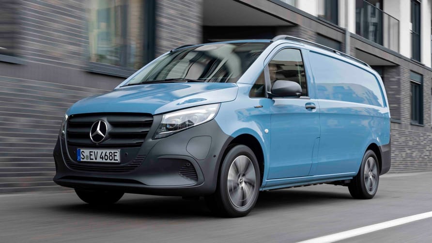 Mercedes has almost doubled the eVito van’s range to 298 miles | Top Gear