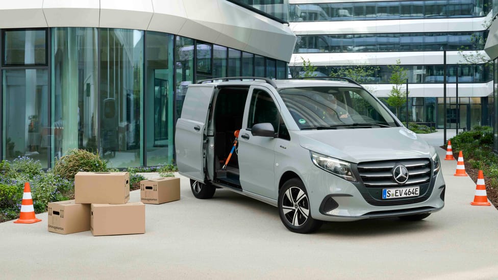 Mercedes has almost doubled the eVito van’s range to 298 miles | Top Gear