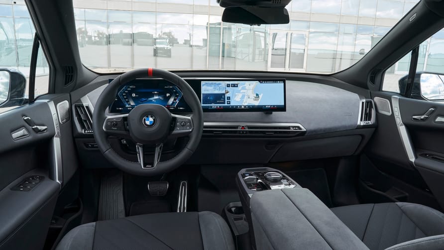 BMW iX Interior Layout & Technology | Top Gear