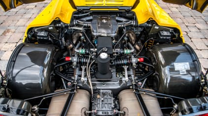 For sale: the rare, yellow, ex-Ralph Lauren Ferrari F50 that ...