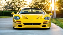 For sale: the rare, yellow, ex-Ralph Lauren Ferrari F50 that ...