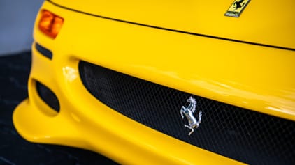 For sale: the rare, yellow, ex-Ralph Lauren Ferrari F50 that ...