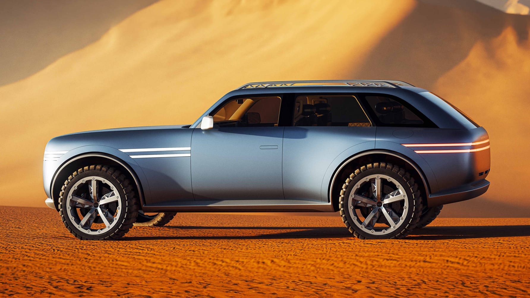 This Genesis X Gran Equator concept is a cool four-seat off-roader ...
