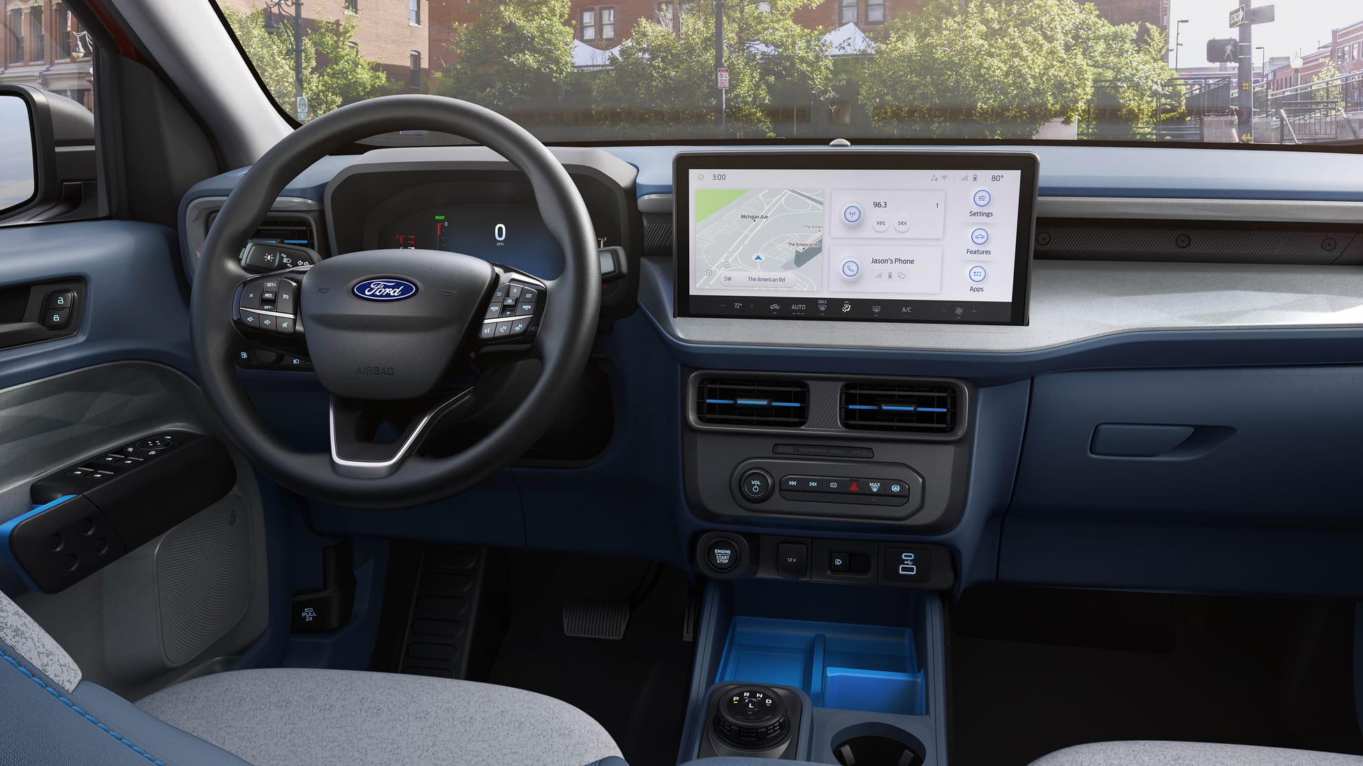 Ford Maverick (US) Interior Layout & Technology | Top Gear