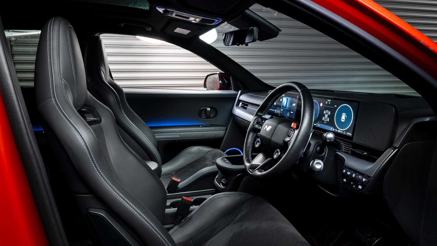Hyundai Ioniq 5 N Interior Layout & Technology | Top Gear